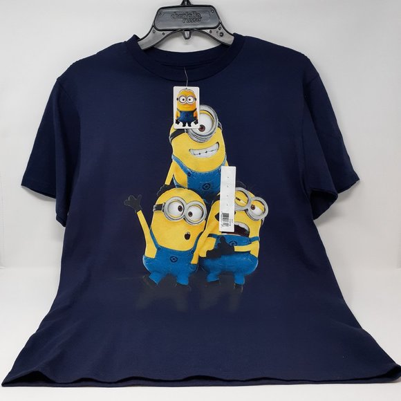 Universal | Shirts & Tops | Despicable Me Minion Tshirt Blue | Poshmark